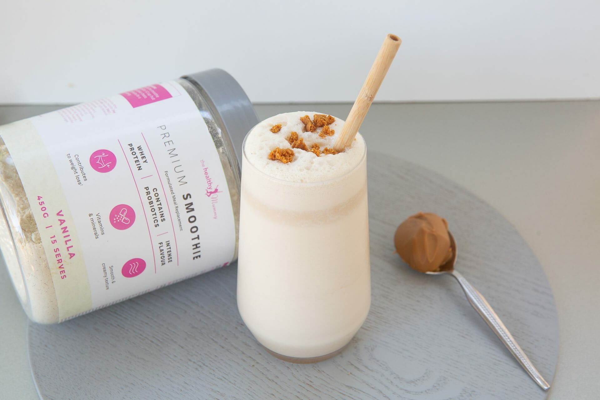 Try this delicious Biscoff Cheesecake Smoothie recipe